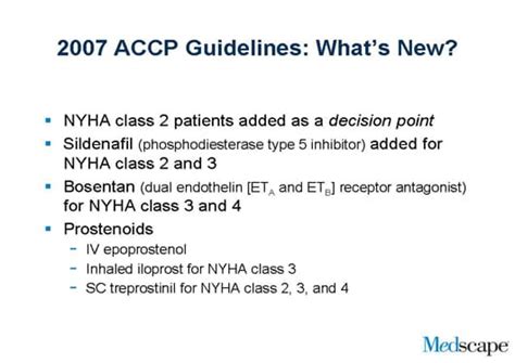 Guidelines For Pulmonary Arterial Hypertension