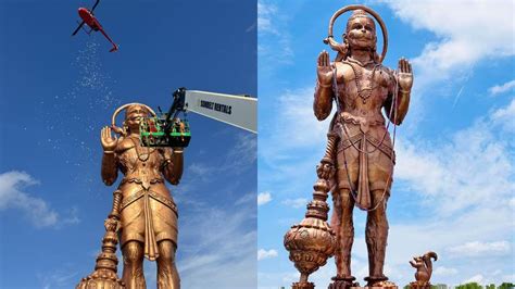 Texas Gets 90 Foot Tall Hanuman Statue Tallest Murti Outside India