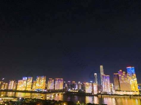湖南长沙湘江夜景灯光 包图企业站