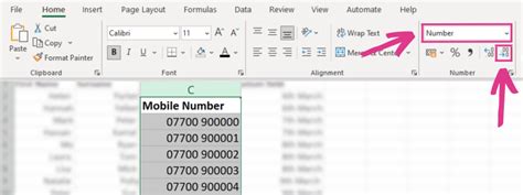 How To Stop Excel From Changing Your Mobile Numbers FireText SMS