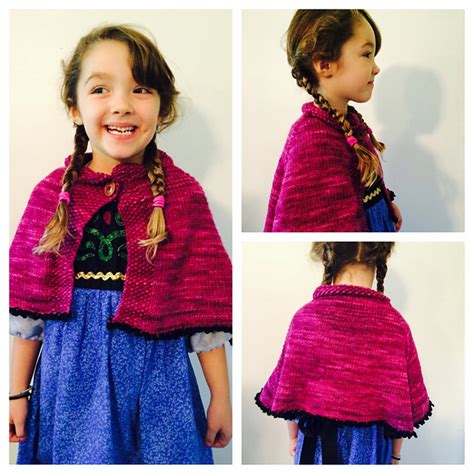 Ravelry Frozens Anna Cape Pattern By Hope Bell