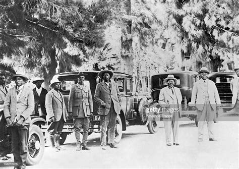 In Basutoland September 22 Nathaniel King Lerotholi Griffith And His