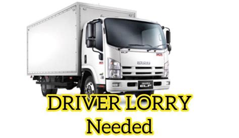Lorry Driver Needed Jobs Full Time Drivers And Delivery On Carousell