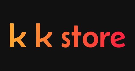 K K Store Brand Guidelines