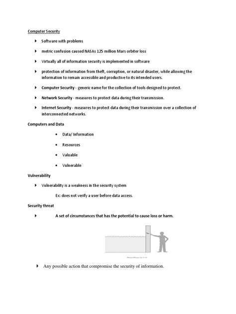 Computer Security Note Pdf Computer Security Security