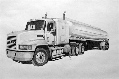 Mack Truck Drawings