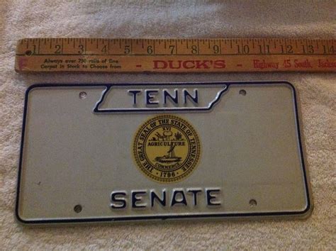 Tennessee Senate License Plate 1845561418