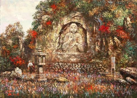 Myogilsang By Peoples Artist Ryeom Tae Sun 렴태순 2007juche 96 Depicting The Old Buddhist