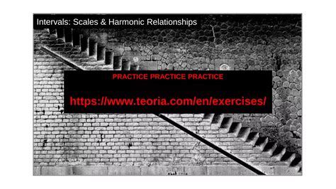 Intervals And Harmonic Relationships Pptx