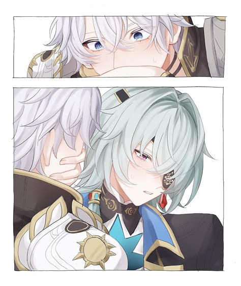 Phainon And Anaxa Honkai And More Drawn By Fz Danbooru