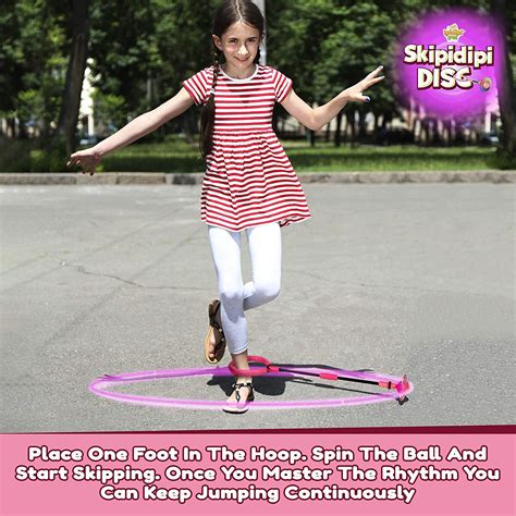 Skip It Ankle Toy Pink Retro Skipit Toy Funky Toys Co