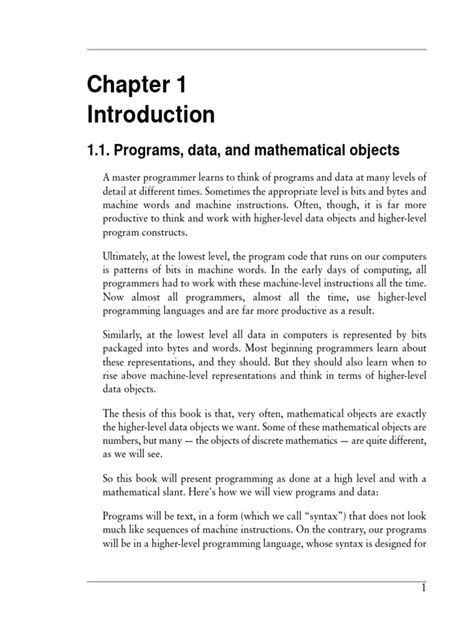 01programming And Mathematical Thinking A Gentle Introduction To Discrete Math Featuring Python