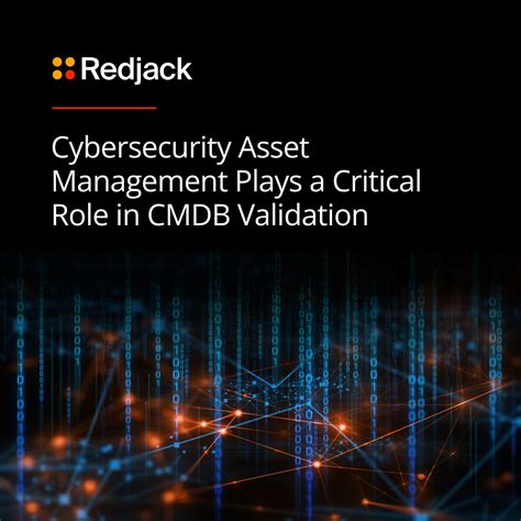 Cybersecurity Asset Management Is Critical For Cmdb Validation — Redjack