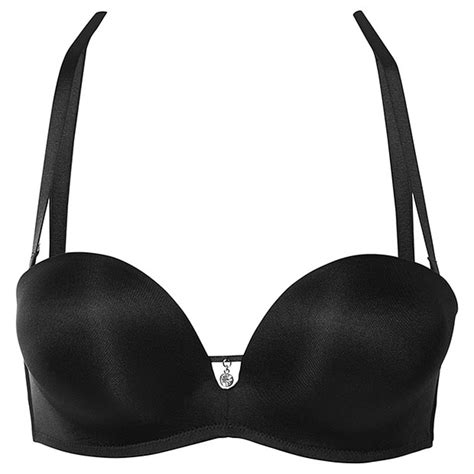 Eye Catcher Strapless Push Up Bra Black Styled56012 Target Australia