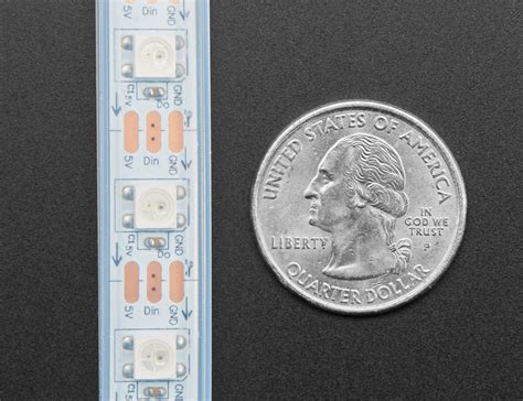 Adafruit Neopixel Digital Rgb Led Strip White 60 Led 2m Flickr