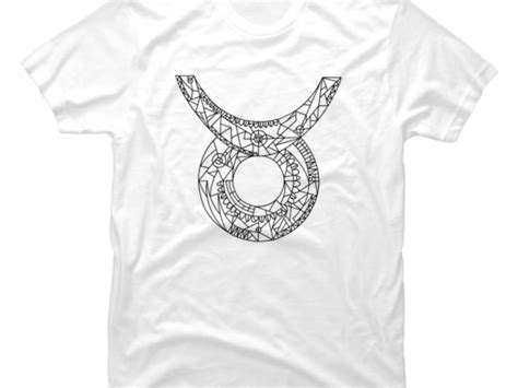 Taurus Zodiac Sign Design Buy T Shirt Designs