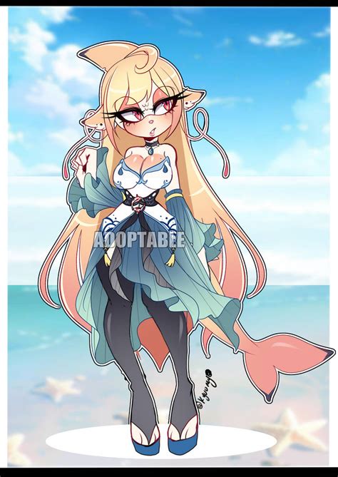 Closed Sonic Adoptable Dolphin Girl By Phabershlev On Deviantart