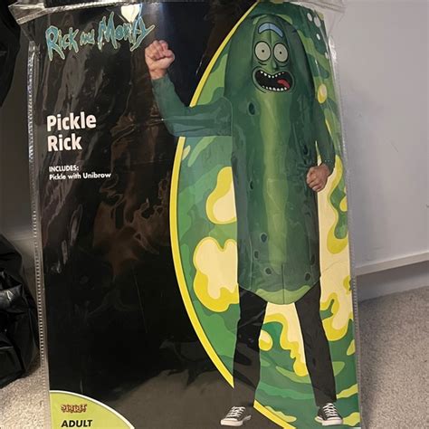 Other Rick And Morty Pickle Rick Adult Costume Poshmark