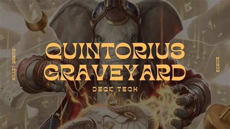 Quintorius History Chaser Graveyardspirits Commander Edh Deck