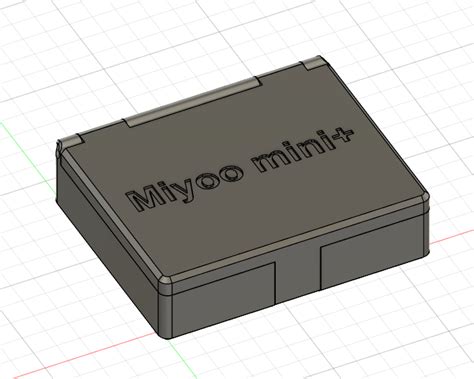 Miyoo Mini Plus Case By John3d Download Free Stl Model