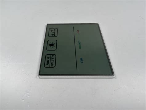 Htn Segment Code Lcd White Blacklight Indoor Hygrograph Customizable