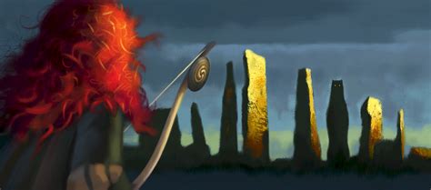 Brave Queen Elinor Concept Art