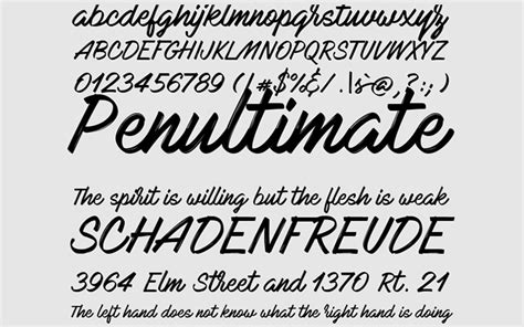 Mark My Words Font Free Download