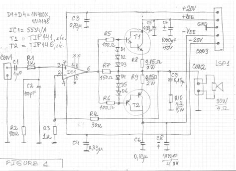 Tip Amplifier Circuit