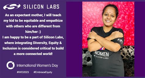 Sivathmika M On Linkedin Iwd2023 Embraceequity Iwd2023 Siliconlabs