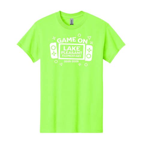 Todd Siebers 5th Grade Lake Pleasant Class Shirt Neon Green James