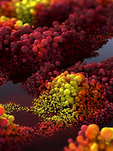 Particle Worlds Created With Modo On Behance