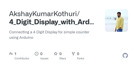 Github Akshaykumarkothuri4digitdisplaywitharduinofritzing Connecting A 4 Digit Display