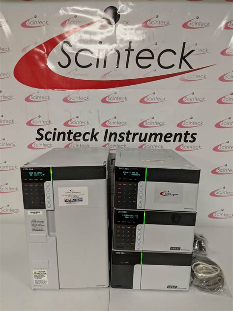 Shimadzu 20 Hplc System Prominence Pda Uv Vis Modules