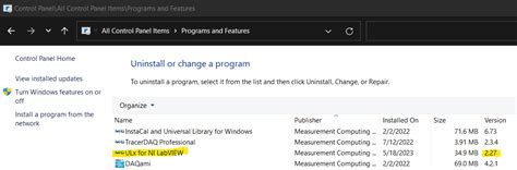 Ulx For Ni Labview Not Recognizing Labview Data Acquisition Daq