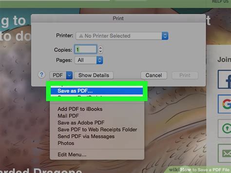 3 Ways To Save A PDF File WikiHow