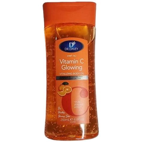 Body Dr Davey Vitamin C Glowing Vitalizing Body Oil 200ml For