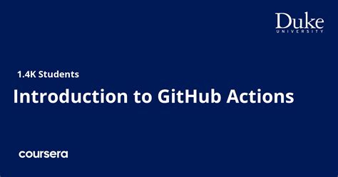Introduction To Github Actions