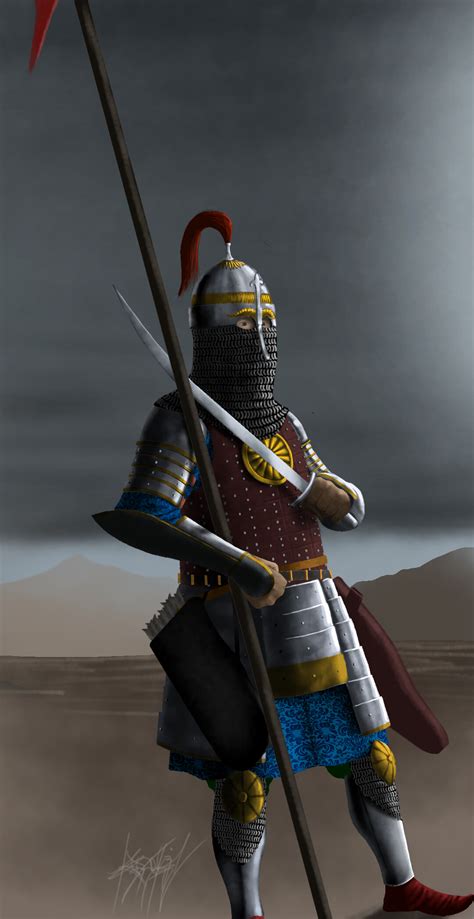 Artstation Late 14th And Early 15th Cent Timurid Warrior