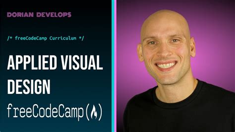 Freecodecamp Applied Visual Design Responsive Web Design Certification 2020 Youtube