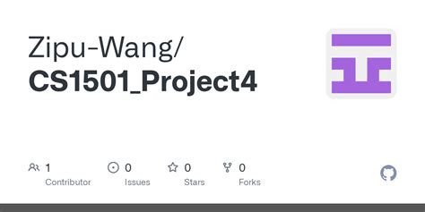 Github Zipu Wangcs1501project4