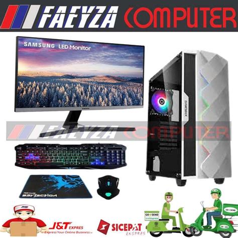 Promo Pc Gaming Fullset Intel Core I5 10400f Ram 16 Gb Ddr4 Vs Vga 4gb Ddr5 Hemat Bergaransi