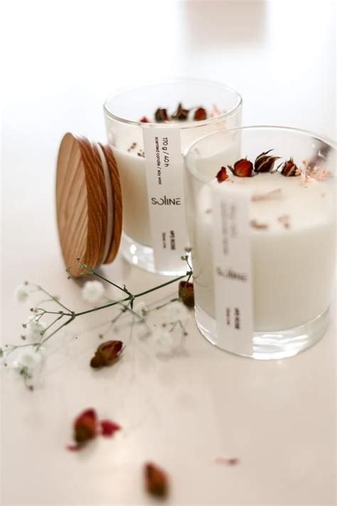 Ароматическая соевая свеча Soline в стекле с деревянным фитилем №1036810 купить в Украине на