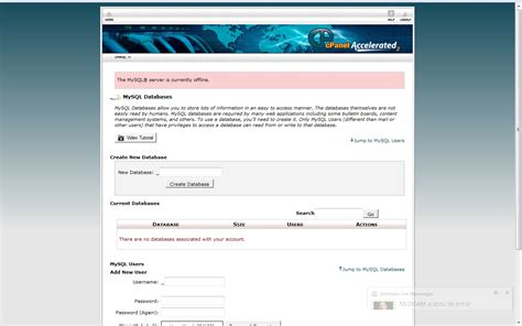 Solved Problems The MySQL Server Is Currently Offline Experts Exchange