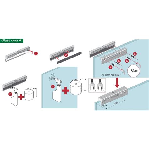 E Space Magnetic Sliding Door System For Glass Door E Space Magnetic