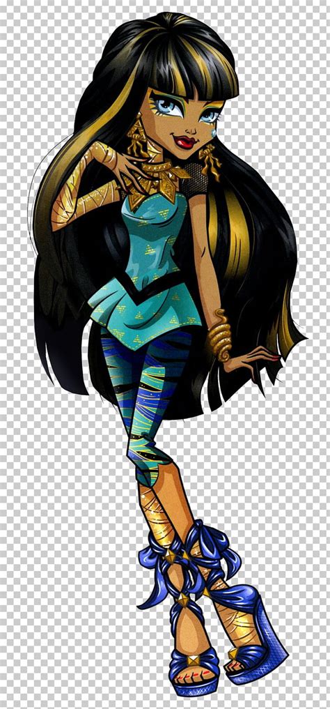 Cleo Denile Monster High Cleo De Nile Clawdeen Wolf Frankie Stein Png Clipart Anime Cartoon