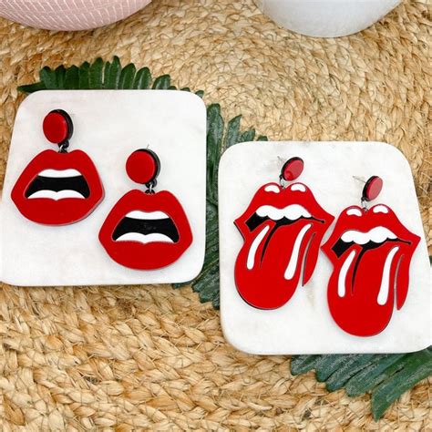Red Mouth Etsy