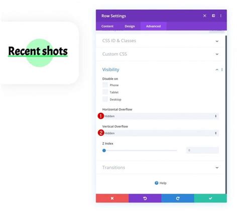 How To Reveal Images Using Horizontal Hover Grids And Hidden Overflow With Divi