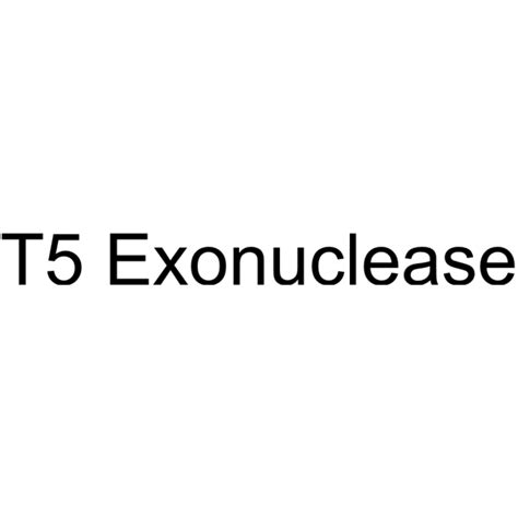 T5 Exonuclease Dna Exonuclease Medchemexpress