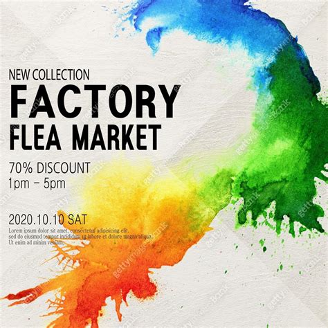 편집디자인 그래픽이미지 Computer Graphics 포스터 팝업 배너 프레임 붓터치 번짐 수채물감 페인트 재질 물체묘사 종이 세일 사건