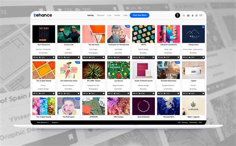Behance Redesign On Behance